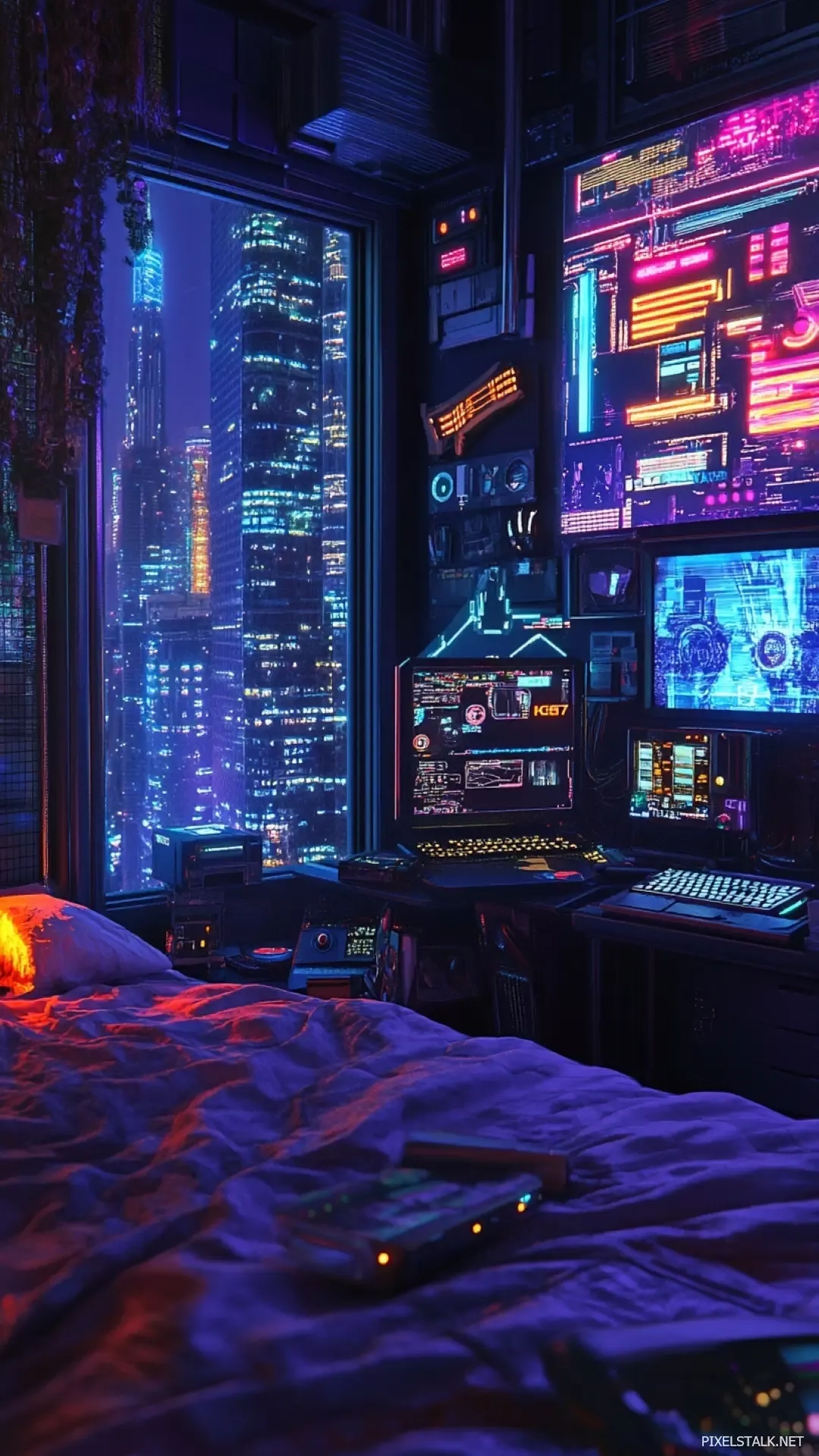 Cyberpunk Aesthetic Wallpaper - hub.thegagster.com